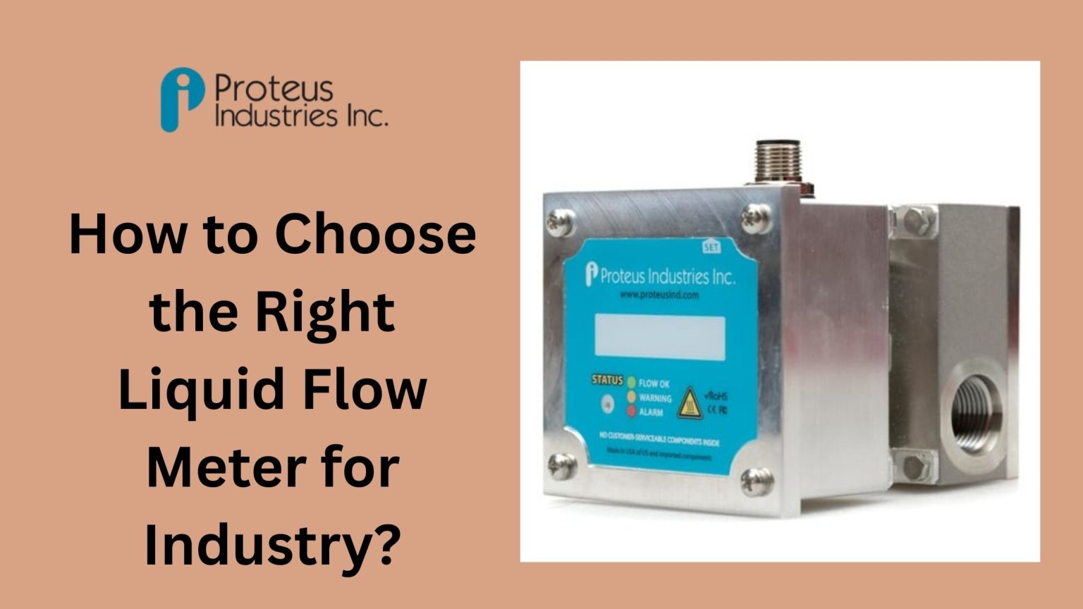 How to Choose the Right Liquid Flow Meter for Industry?
